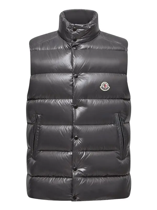 Moncler Tibb Down Vest - Grey