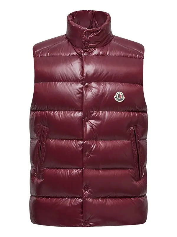 Moncler Tibb Down Vest - Red