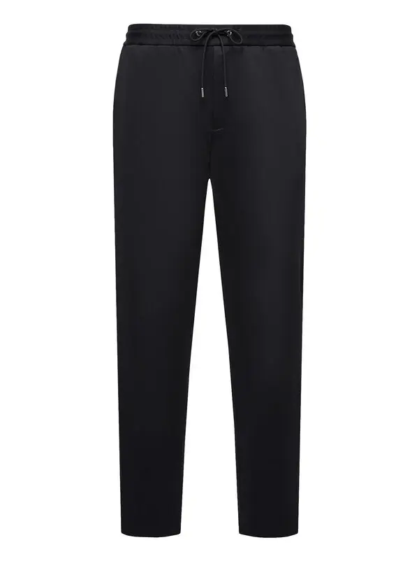 Moncler Logo Jogging Pants - Black
