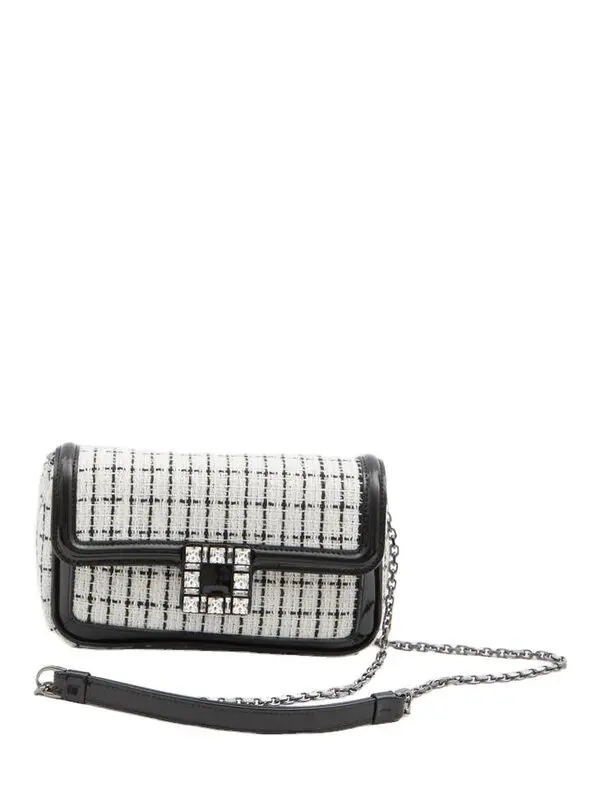ROGER VIVIER Viv' Jeu De Fille Clutch - White
