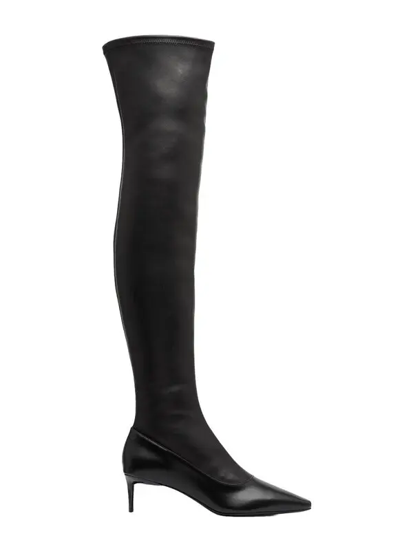 ST AGNI Sock High Boots - Black