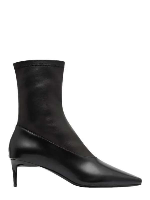 ST AGNI St. Agni Sock Ankle Boots - Black