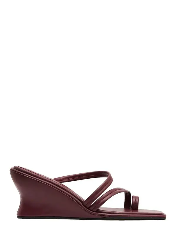 ST AGNI Soft Strap Contour Wedge - Plum