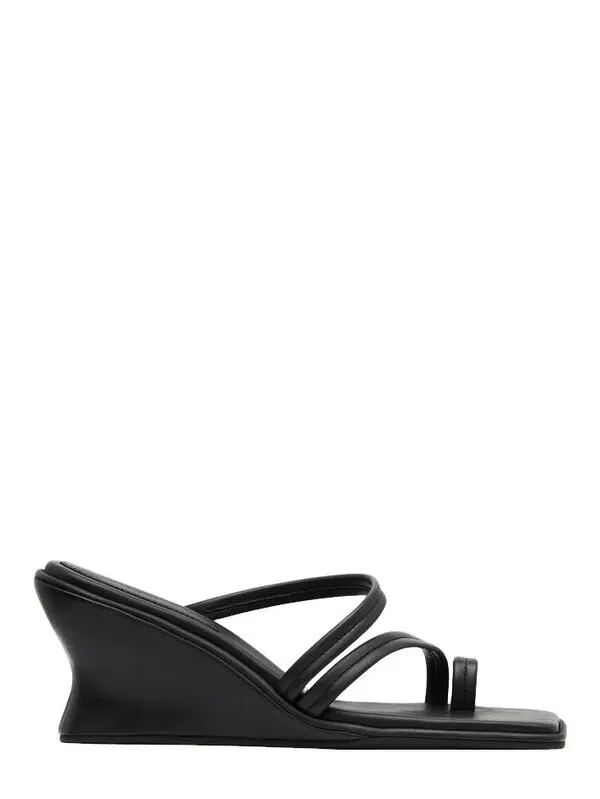 ST AGNI Soft Strap Contour Wedge - Black
