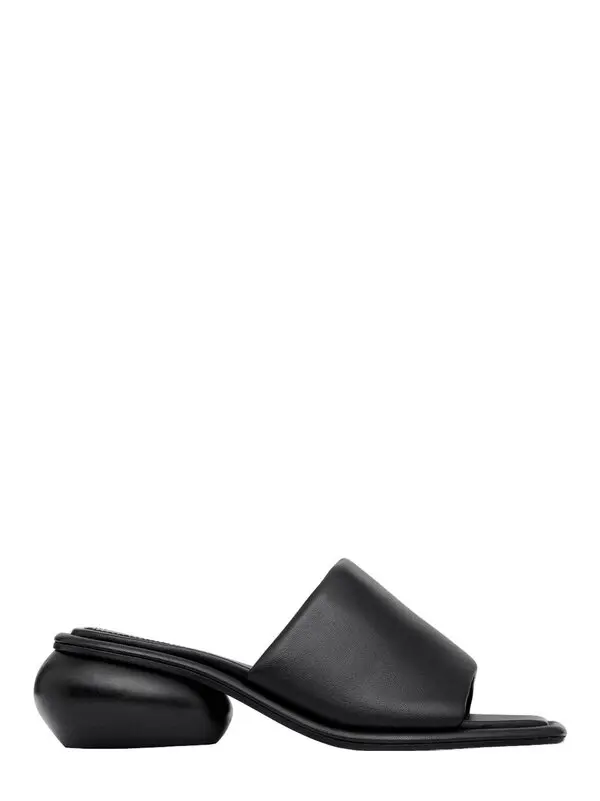 ST. AGNI Minimal Dome Heel - Black