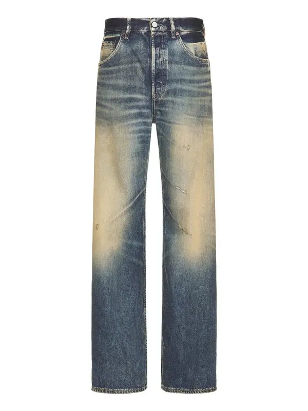 Acne Studios 2021m Rocka Jeans - Dark Blue