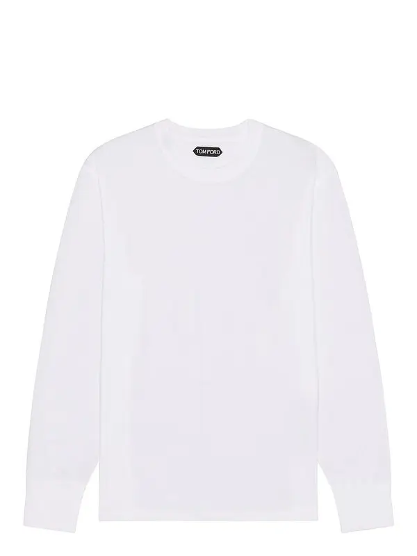 TOM FORD Crew Neck Tee - White
