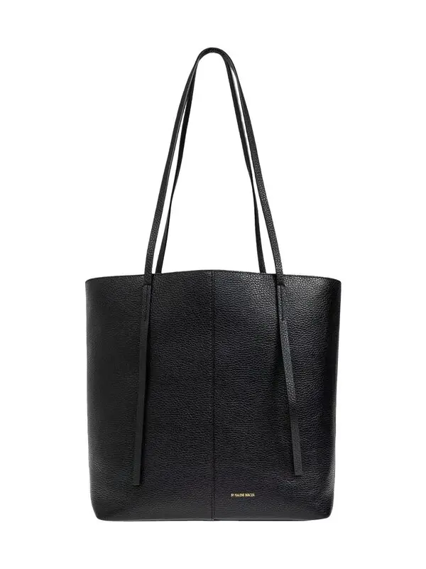 BY MALENE BIRGER Edel Textured Leather Tote - Black