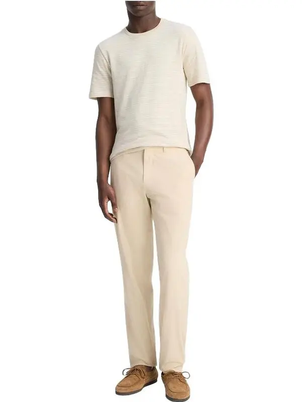Vince Owen Athletic Cotton Twill Pant - Red