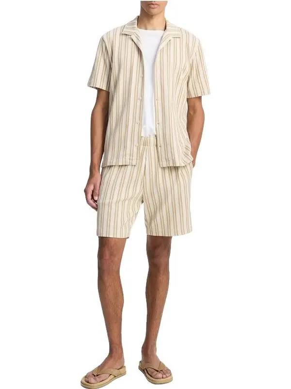 Vince Jacquard Cotton-blend Short - Stripe