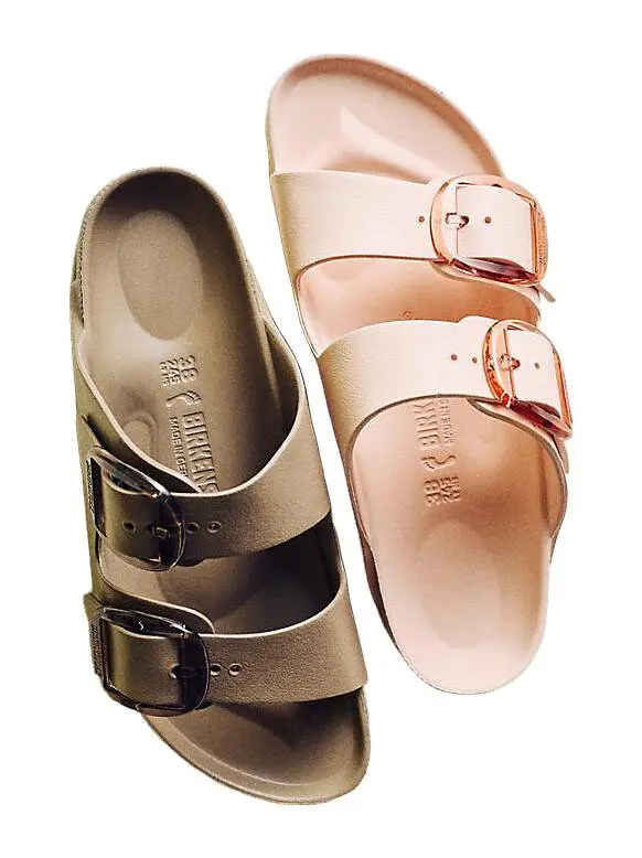 BIRKENSTOCK Arizona Big Buckle Eva Sandals - Light Rose
