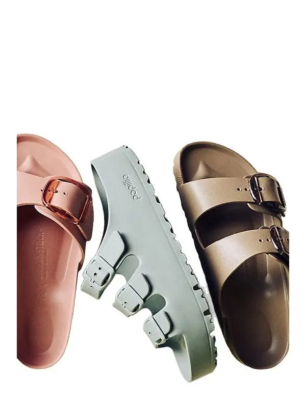 BIRKENSTOCK Florida Flex Platform Eva Sandals - Pure Sage