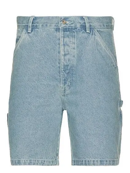 Deus Ex Machina Big Fella Denim Short - Light Stone