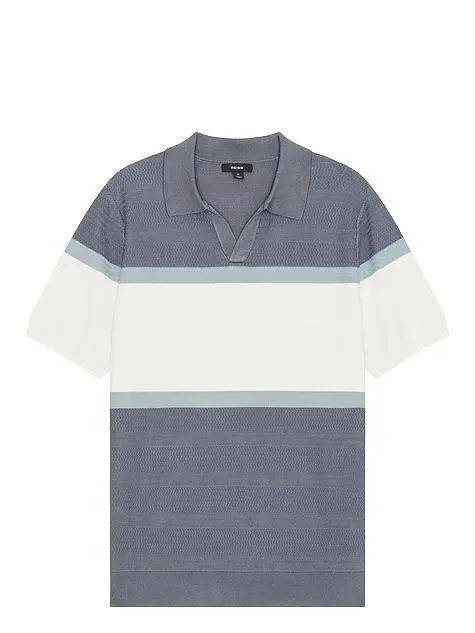 REISS Jefferson Polo In . Also - Blue