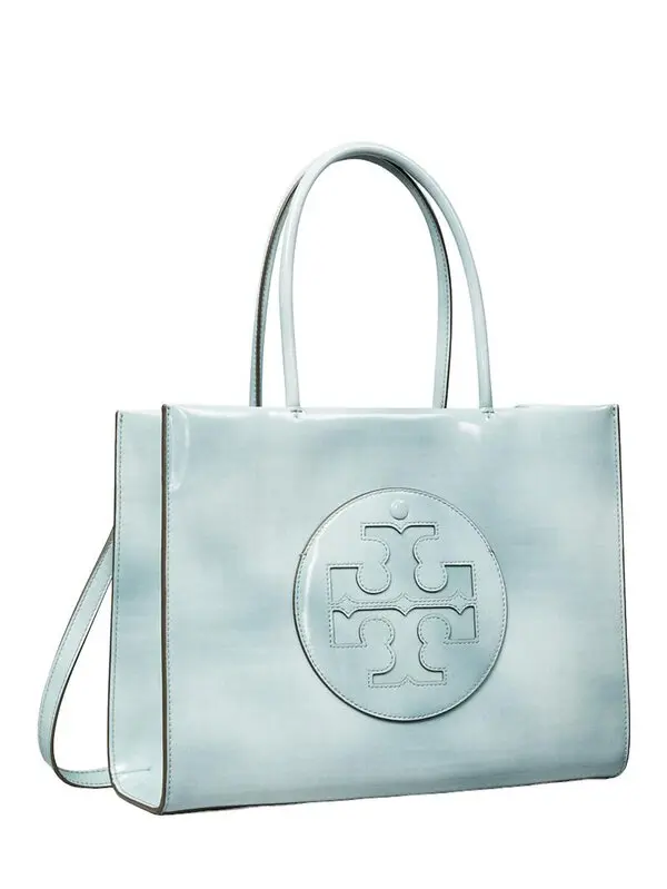 Tory Burch Small Ella Bio Brush-off Tote - Northern Blue