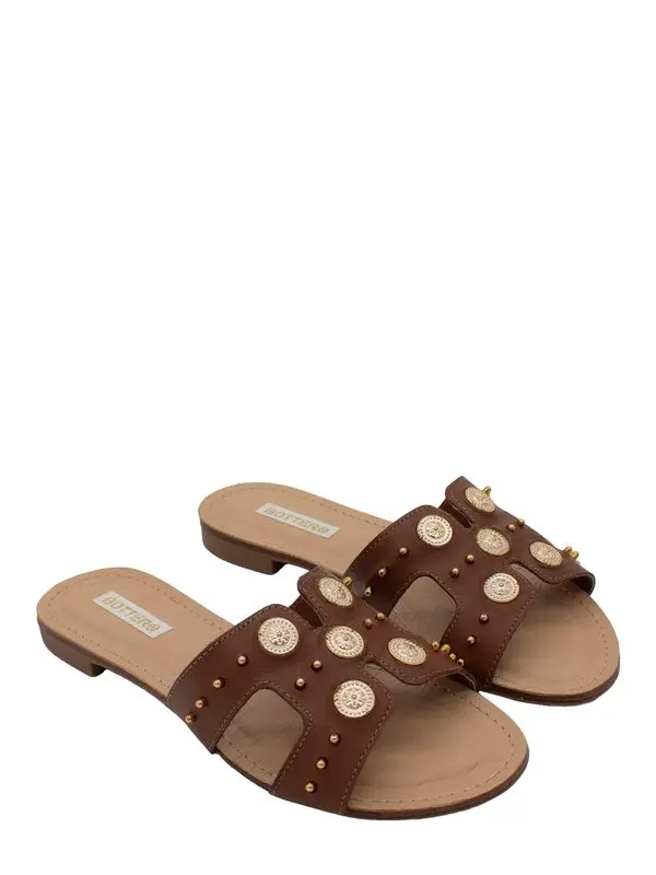 BOTTERO Ornate Slide Sandal - Sela