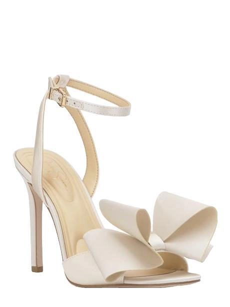 Jessica Simpson Olivine Ankle Strap Sandal - White 01