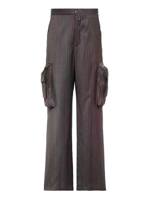 WINNIE N.Y.C Gabriel Cargo Trousers - Grey
