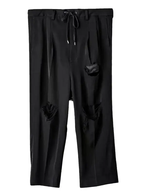TAKAHIROMIYASHITA THESOLOIST. Two-tuck Trousers - Black