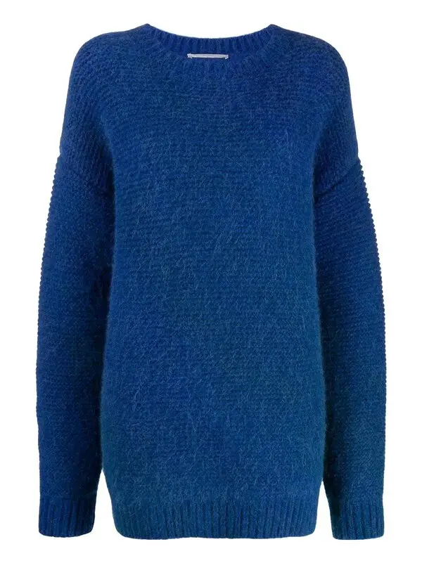 Stella McCartney Oversized Knitted Jumper - Blue