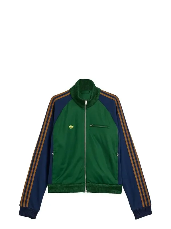 ADIDAS X BRAINDEAD Colorblock Track Jacket - Amazon Green