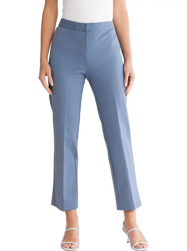 Amanda & Chelsea Chelsea Knit Trouser Pants - Slate
