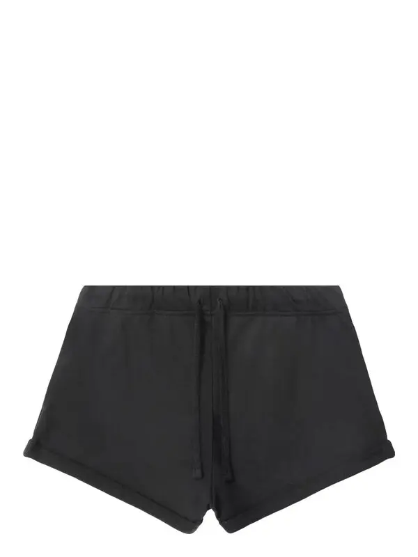 IRO PARIS Emmy Organic-cotton Mini Shorts - Black