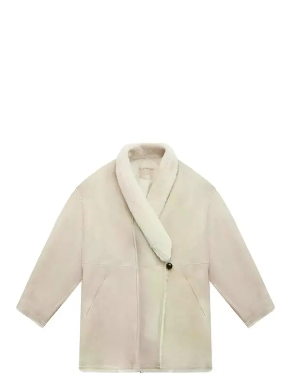 Isabel Marant Étoile Elanore Shearling Jacket - Neutrals