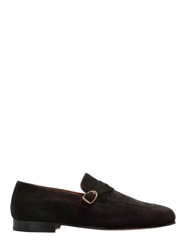 TOM FORD Suede Loafers - Brown
