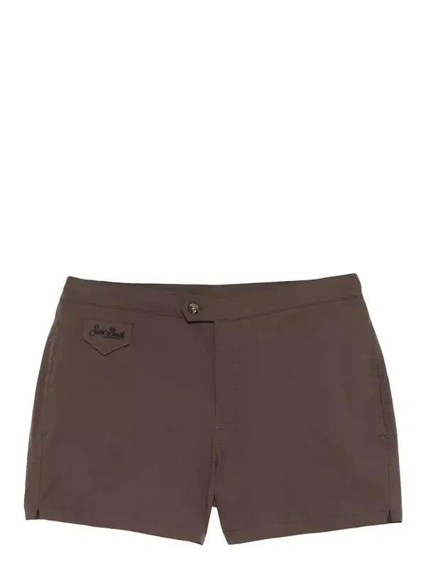 MC2 SAINT BARTH Harry Swim Shorts - Brown