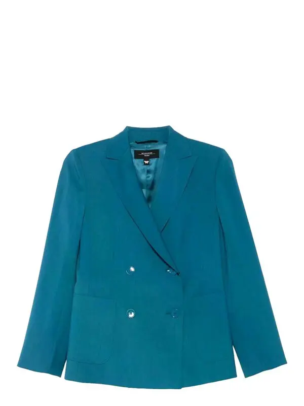 Max Mara Wool Blazer - Blue