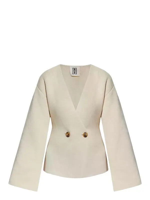 BY MALENE BIRGER Tinley Blazer Bell Sleeve - White