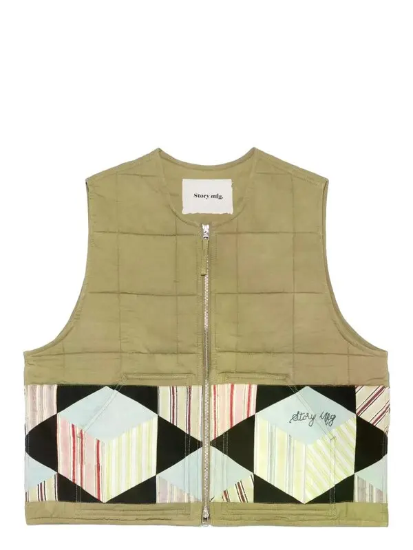 STORY MFG. Saturn Waistcoat - Green