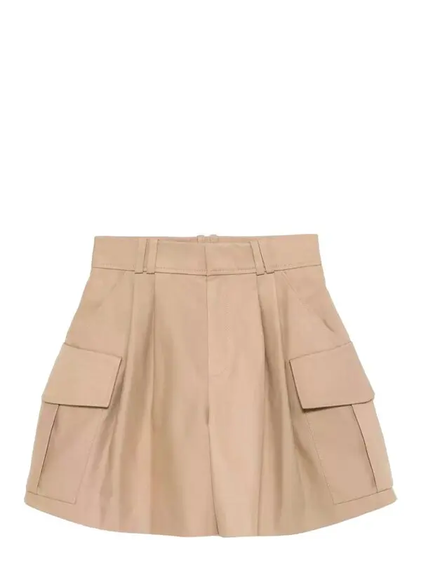 Dice Kayek Cotton Cargo Shorts - Neutrals