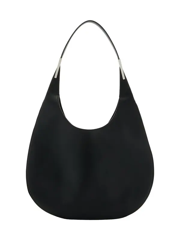 Savette The Florence Leather Hobo Bag - Black