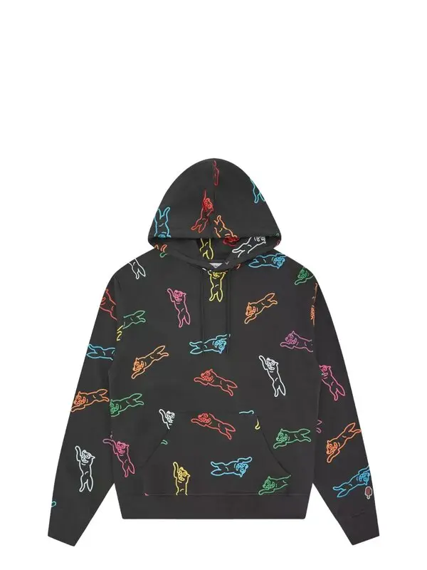 ICECREAM Graphic-print Hoodie - Black