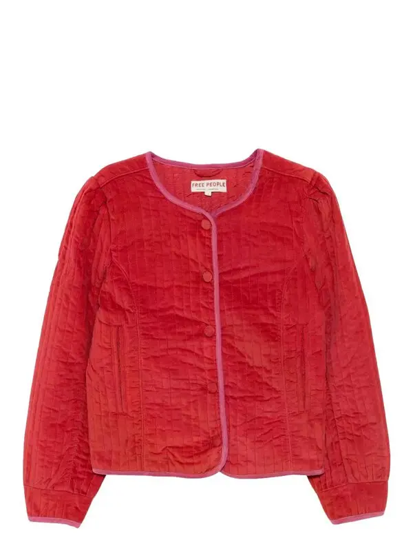 Free People Natalia Jacket - Red