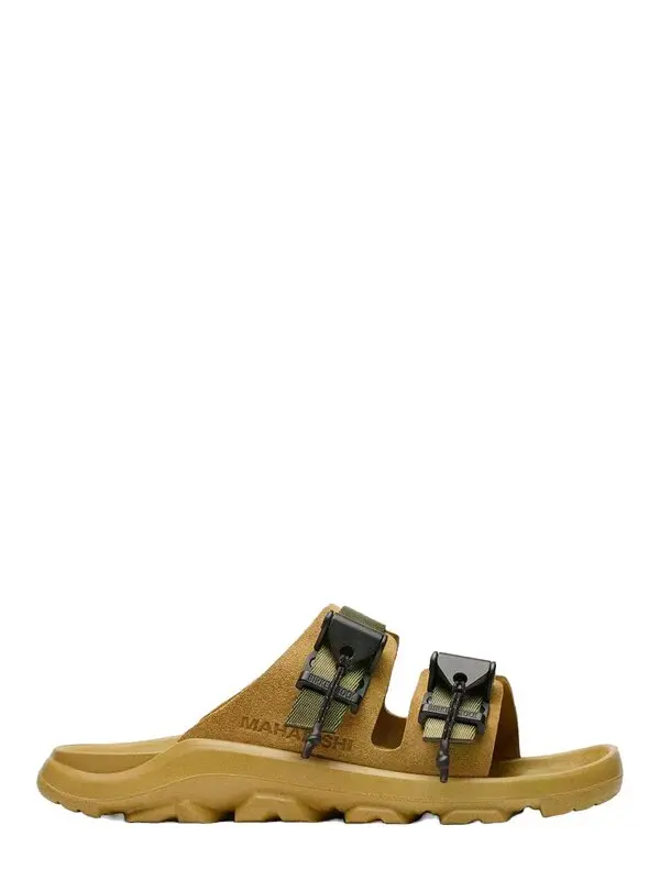 BIRKENSTOCK X Maharishi Mogami Dual-buckle Slide Sandals - Brown