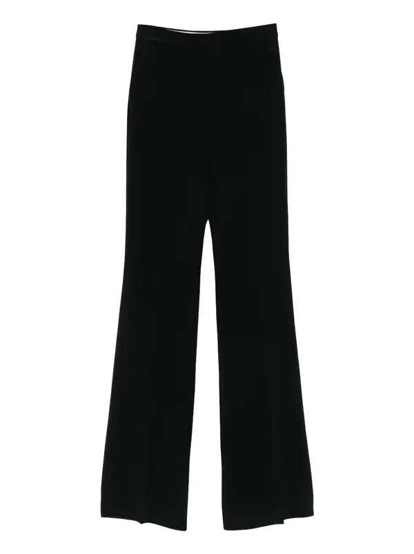 Max Mara High-waisted Trousers - Black
