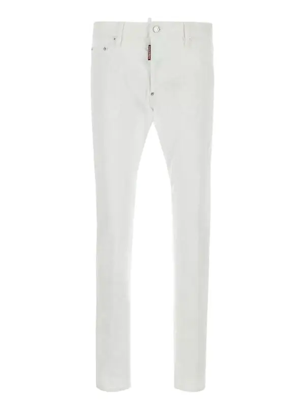 Dsquared2 Stretch-cotton Jeans - 100 White