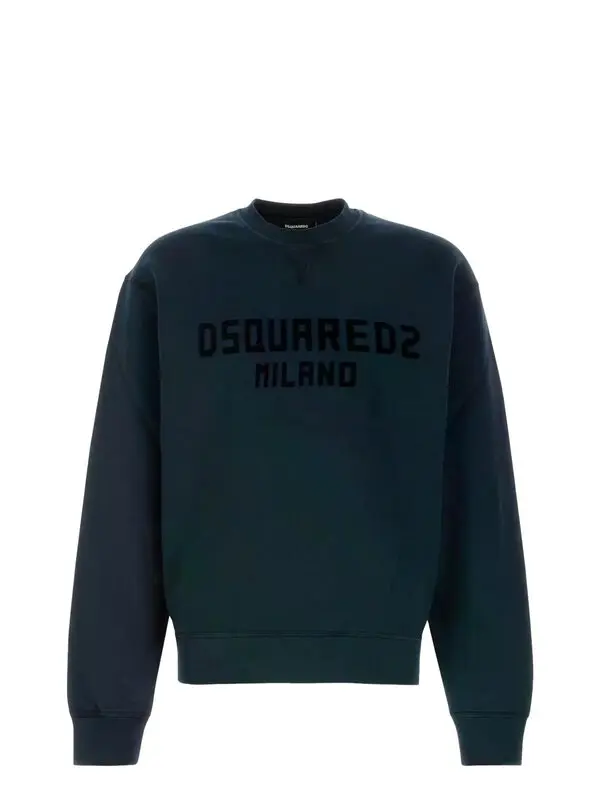 Dsquared2 Logo-embroidered Sweatshirt - Blue