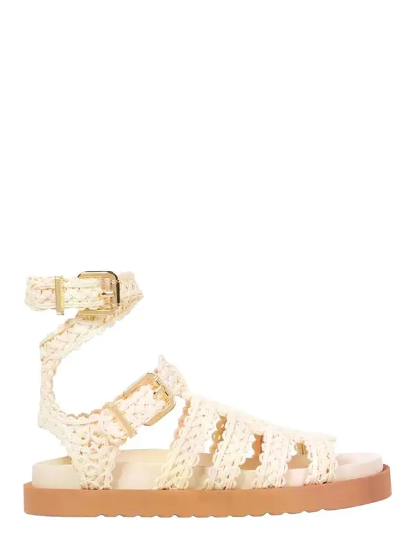 Zimmermann Goldie Gladiator Sandals - Neutrals