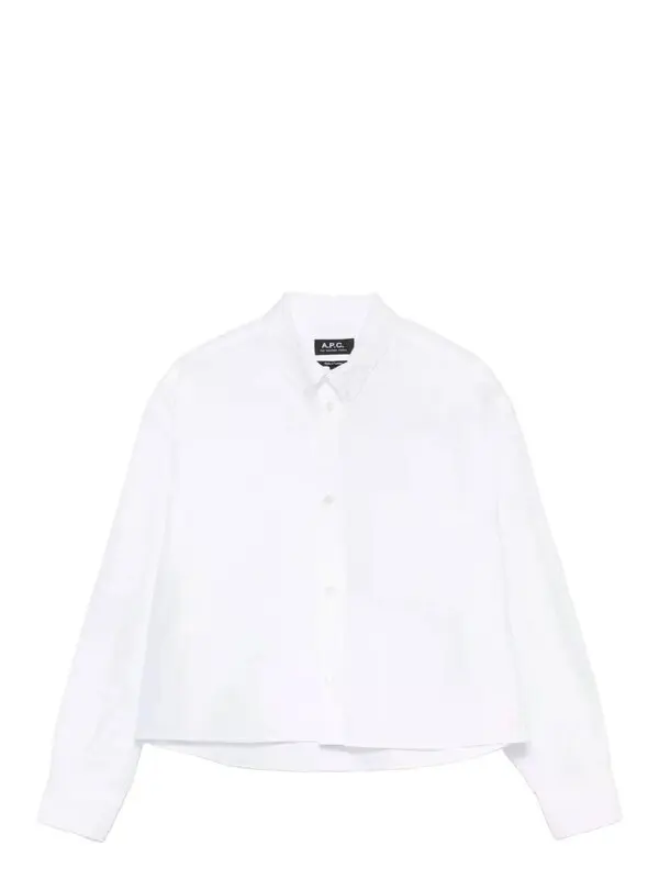 A.p.c. Cotton Shirt - White