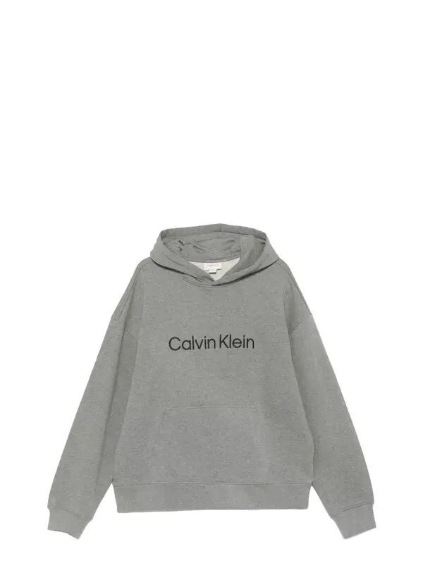 Calvin Klein Cotton Hoodie - Grey