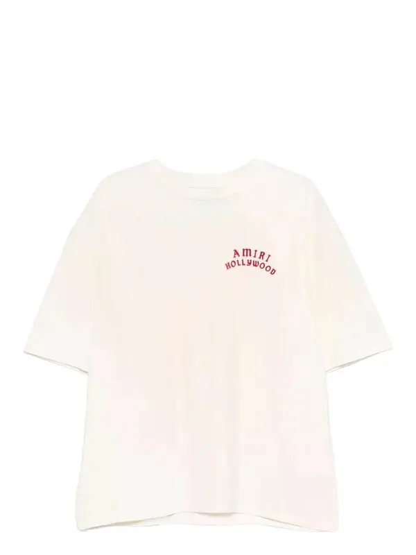 Amiri Hollywood T-shirt - Neutrals