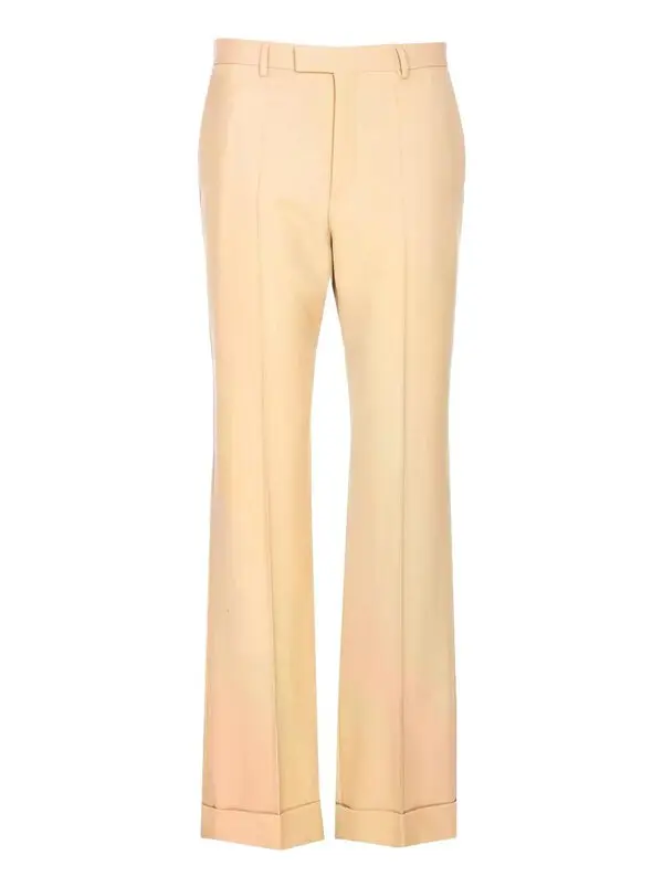 Valentino Garavani Pressed-pleats Trousers - Neutrals