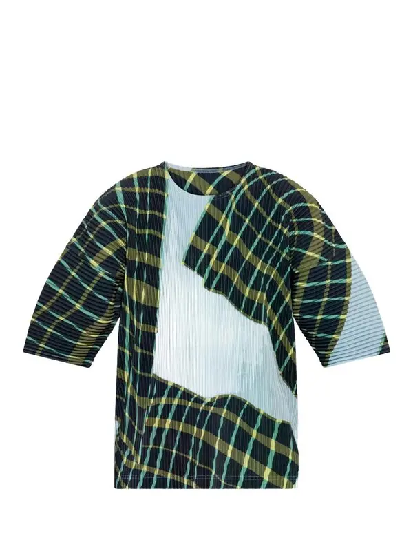 Issey Miyake Windswept T-shirt - Blue