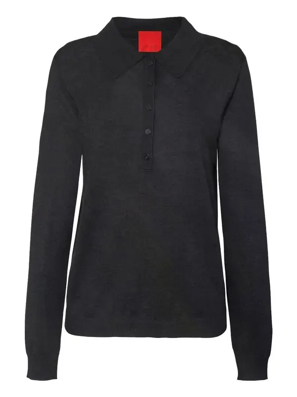 Cashmere In Love Ellis Polo Shirt - Black