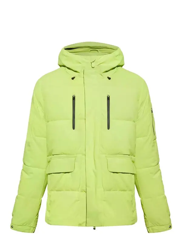 SAVE THE DUCK Hooded Padded Jacket - Yellow