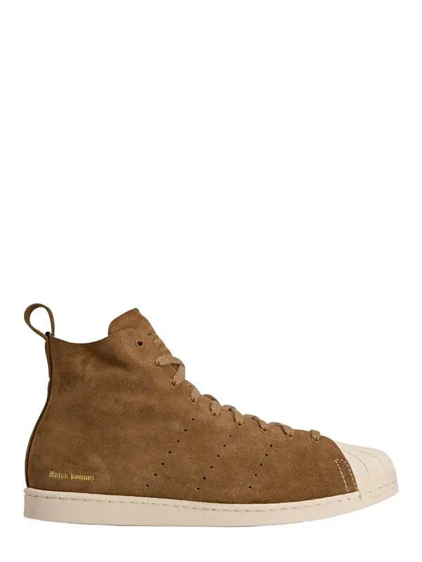 WALES BONNER X ADIDAS Wb Superstar Hi Suede Sneakers - Tan